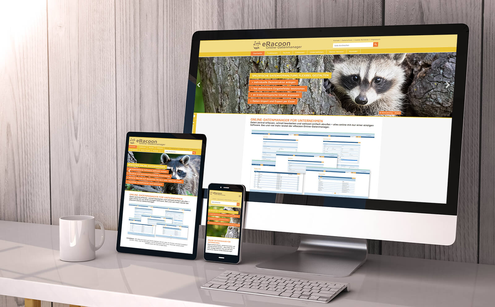 Online-Datenmanager: Verwalten Sie Daten einfach online